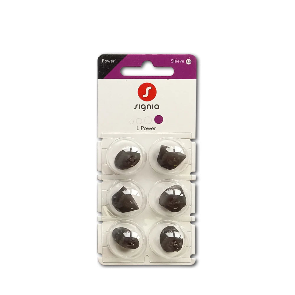 Signia Sleeves 3.0 Power Domes | Superior Sound & Fit